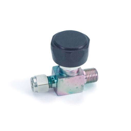 1/4" Male NPT x 1/4" Male Compression Sample Cylinder Valve, 3500 psig ...