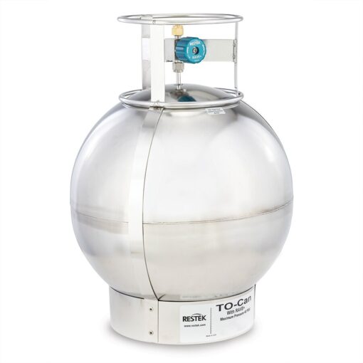 TO-Can Air Sampling Canister, 15 L, with 2-Port RAVE+ Valve - GMICore