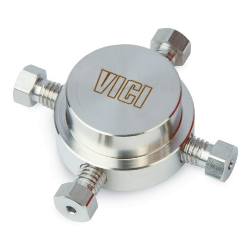 Stainless-Steel Valco Cross for UHPLC, 0.50 mm Bore, 20,000 psi, ea ...