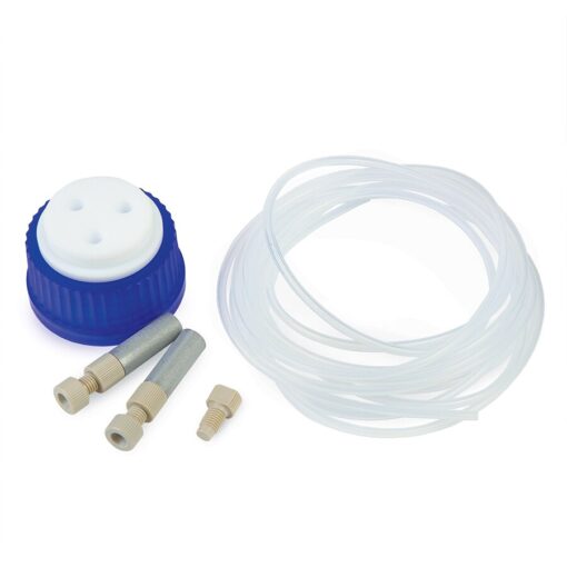 Mobi-Cap GL-45 Bottle Top Kit, (Includes: Mobi-Cap (3-Port), 3 m PTFE ...